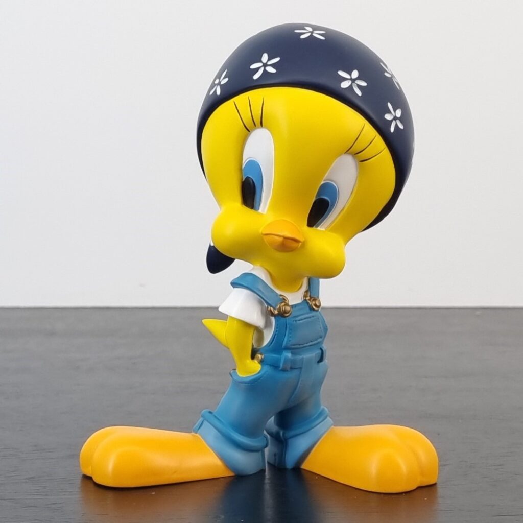 Vintage Tweety Bird figurine – In denim overall with bandana - Demons ...