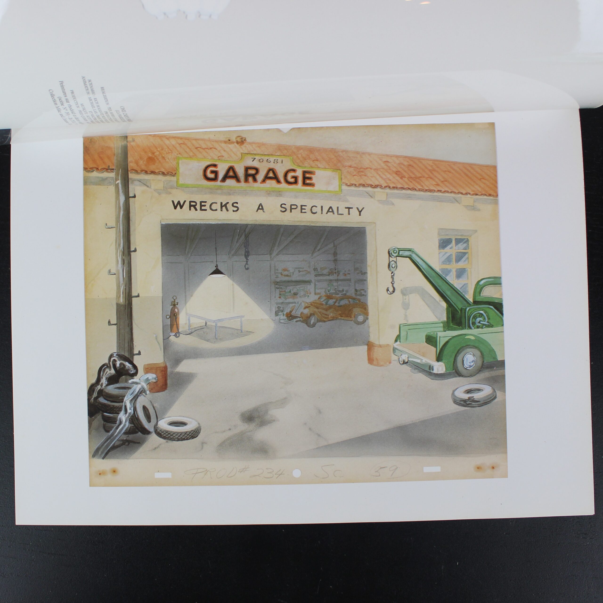 Vintage Pierre Lambert Tex Avery book - Demons & Merveilles