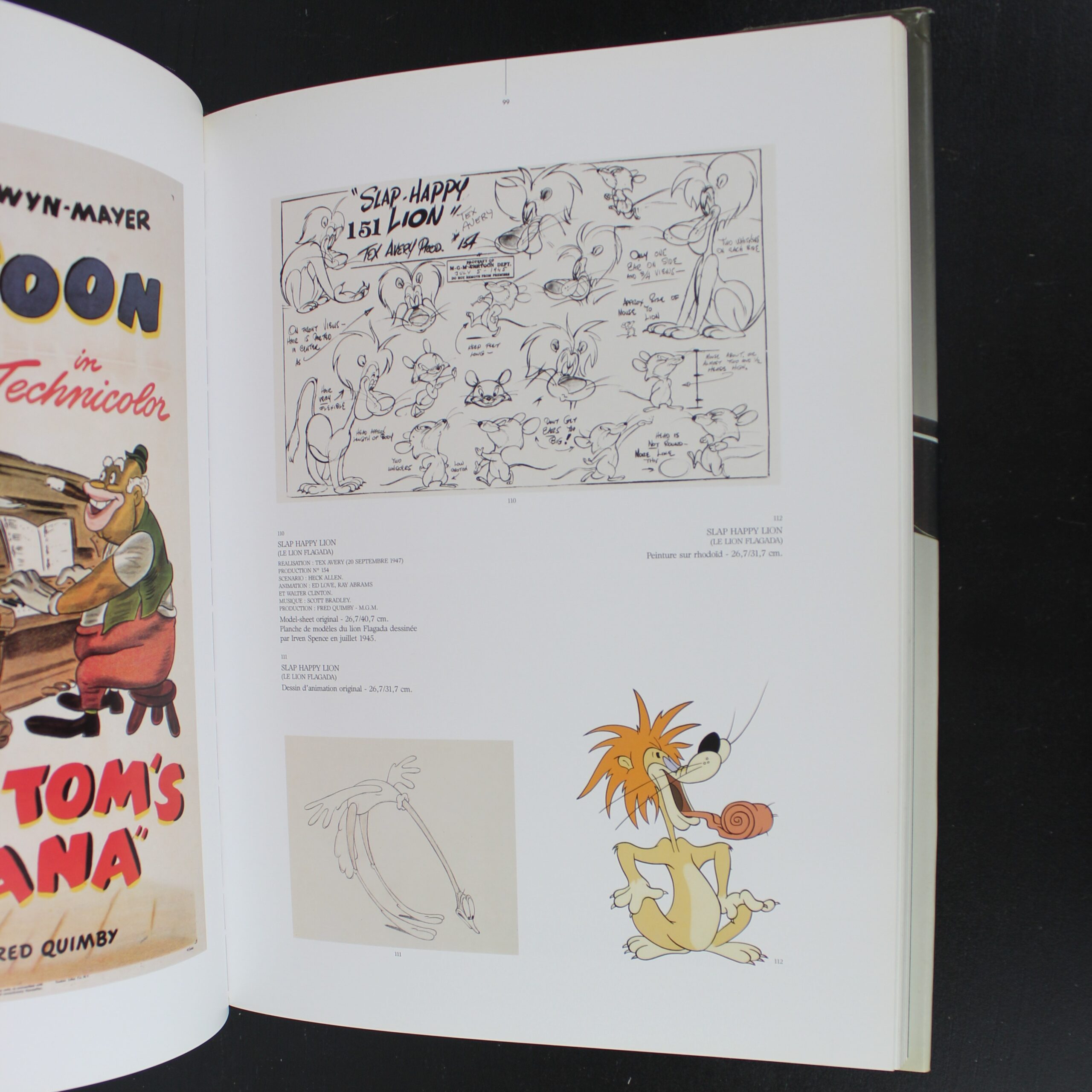 Vintage Pierre Lambert Tex Avery book - Demons & Merveilles